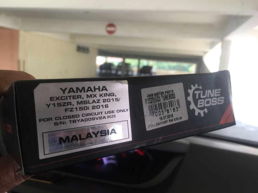 ECU TUNEBOSS Y15ZR + HIGHCAM CMS T2, Motorbikes on Carousell
