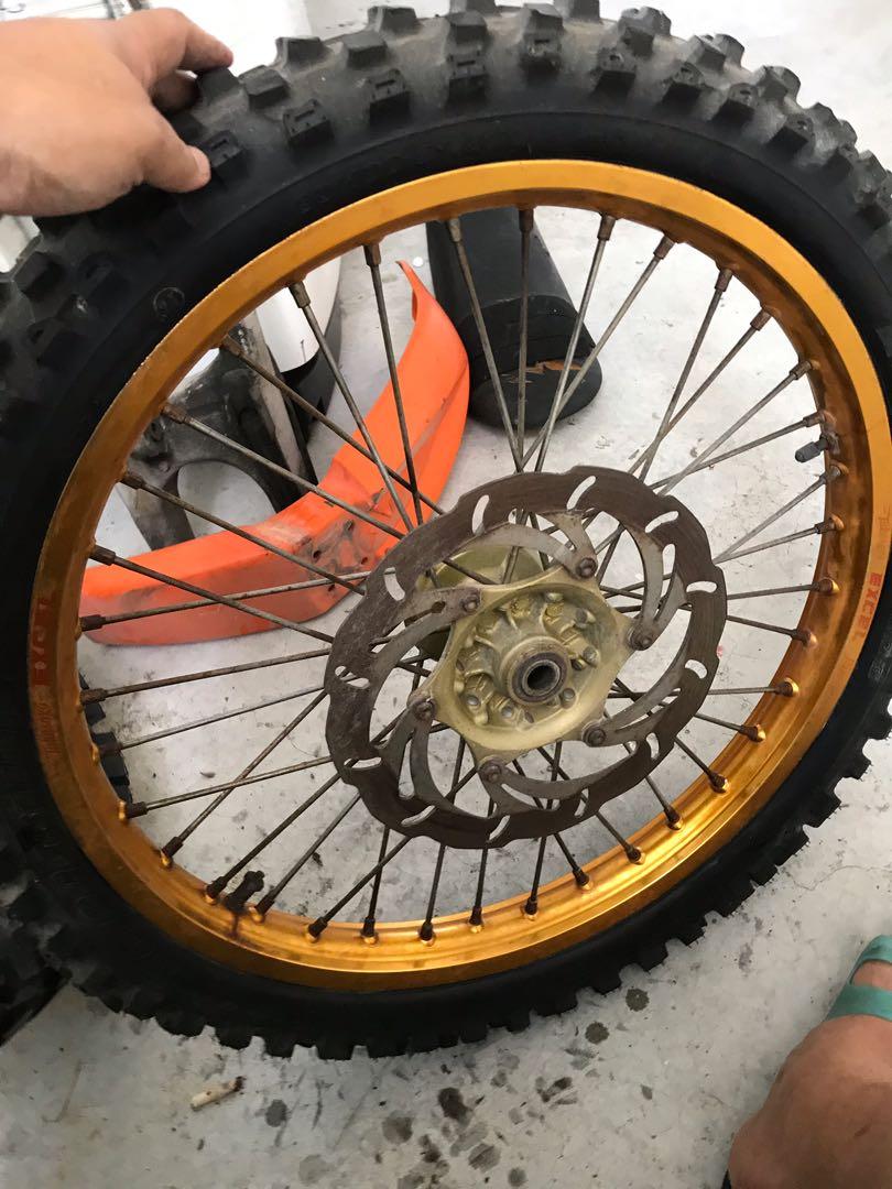 Excel rim original Japan, Motorcycles, Motorcycle Accessories on Carousell