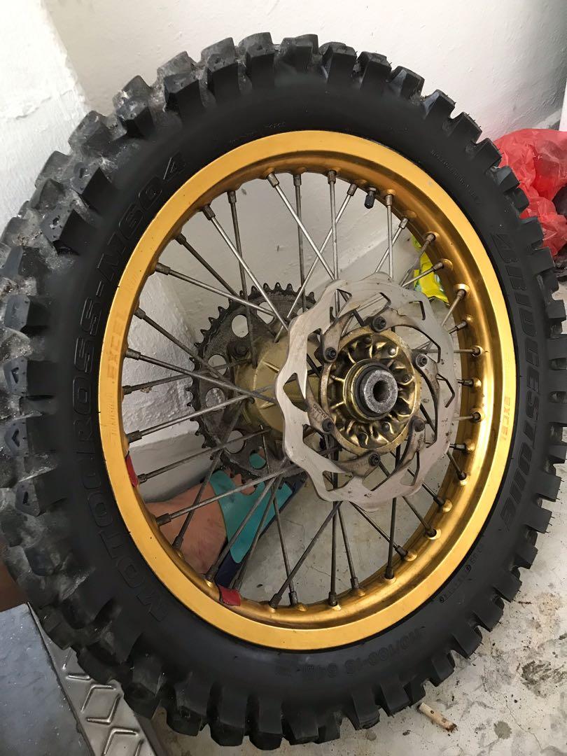 Excel rim original Japan, Motorcycles, Motorcycle Accessories on Carousell