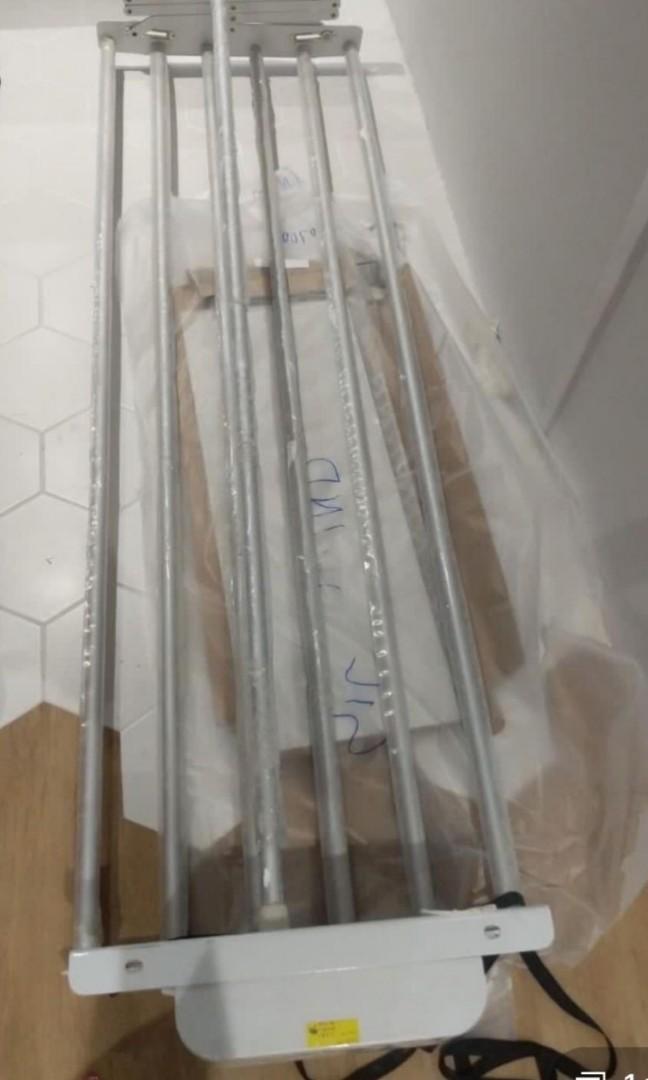 HDB BTO Retractable Laundry Drying Rack, Furniture & Home Living ...