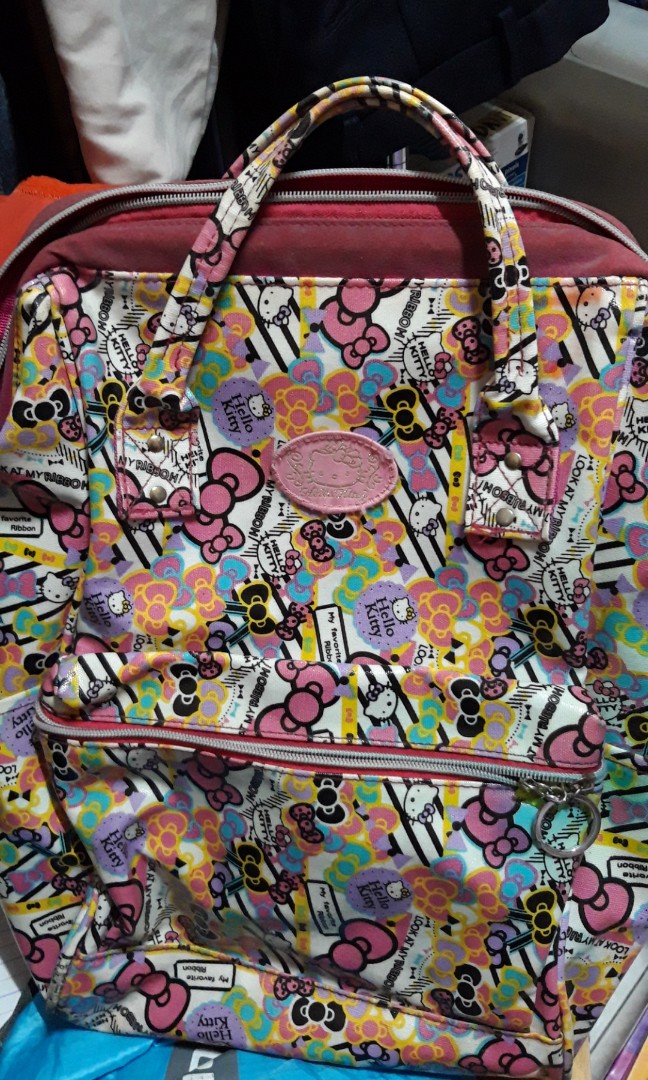 Hello kitty backpack, Babies & Kids, Going Out, Diaper Bags & Wetbags ...