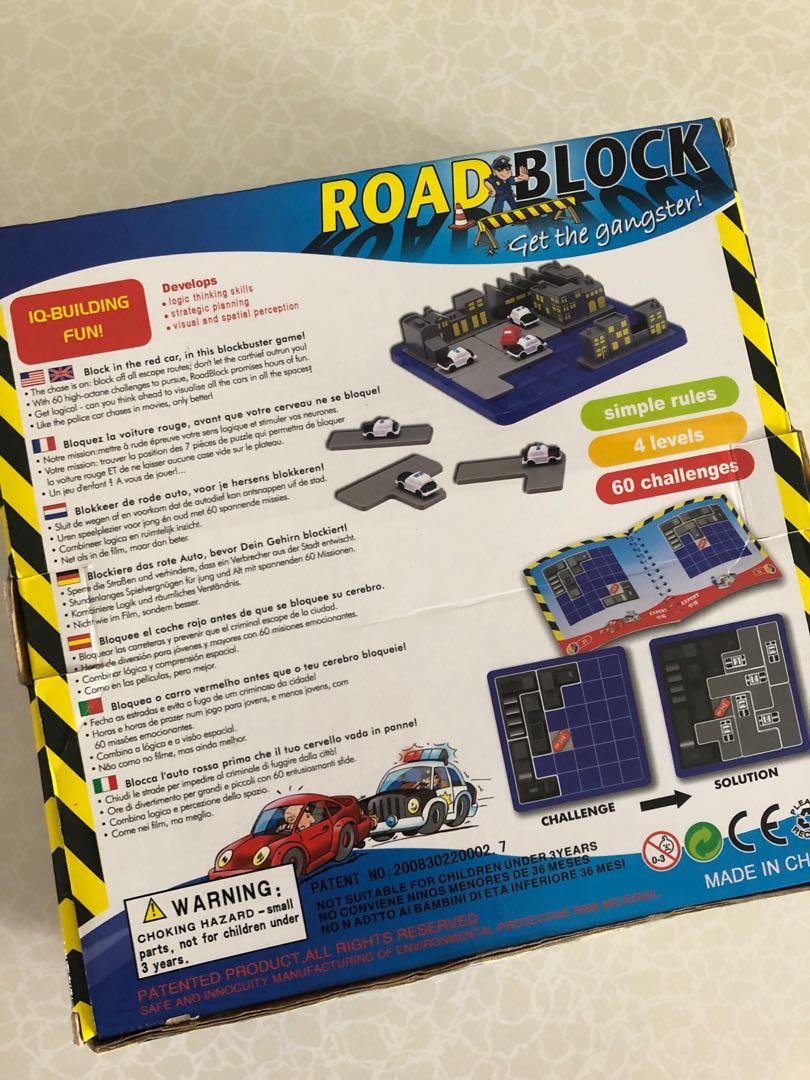 IQ Game - Road Block, Hobbies & Toys, Toys & Games on Carousell
