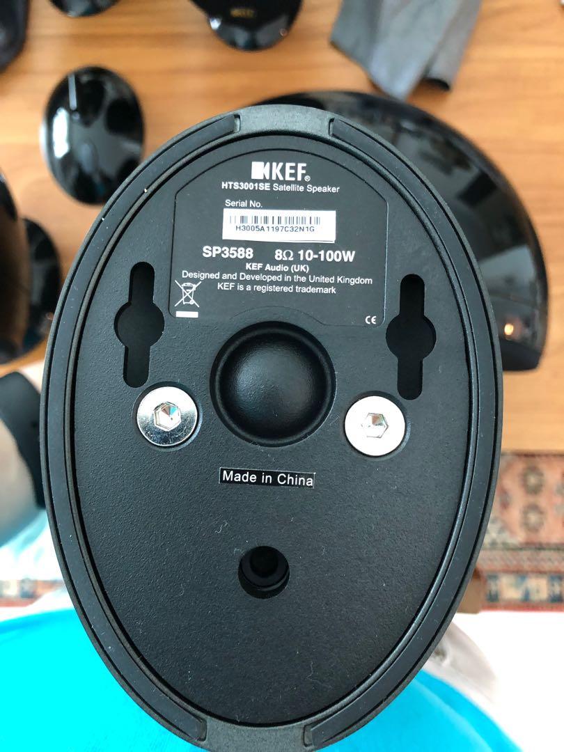 Kef kht3005se /hts3001se - 6spk with stand, Audio, Other Audio ...