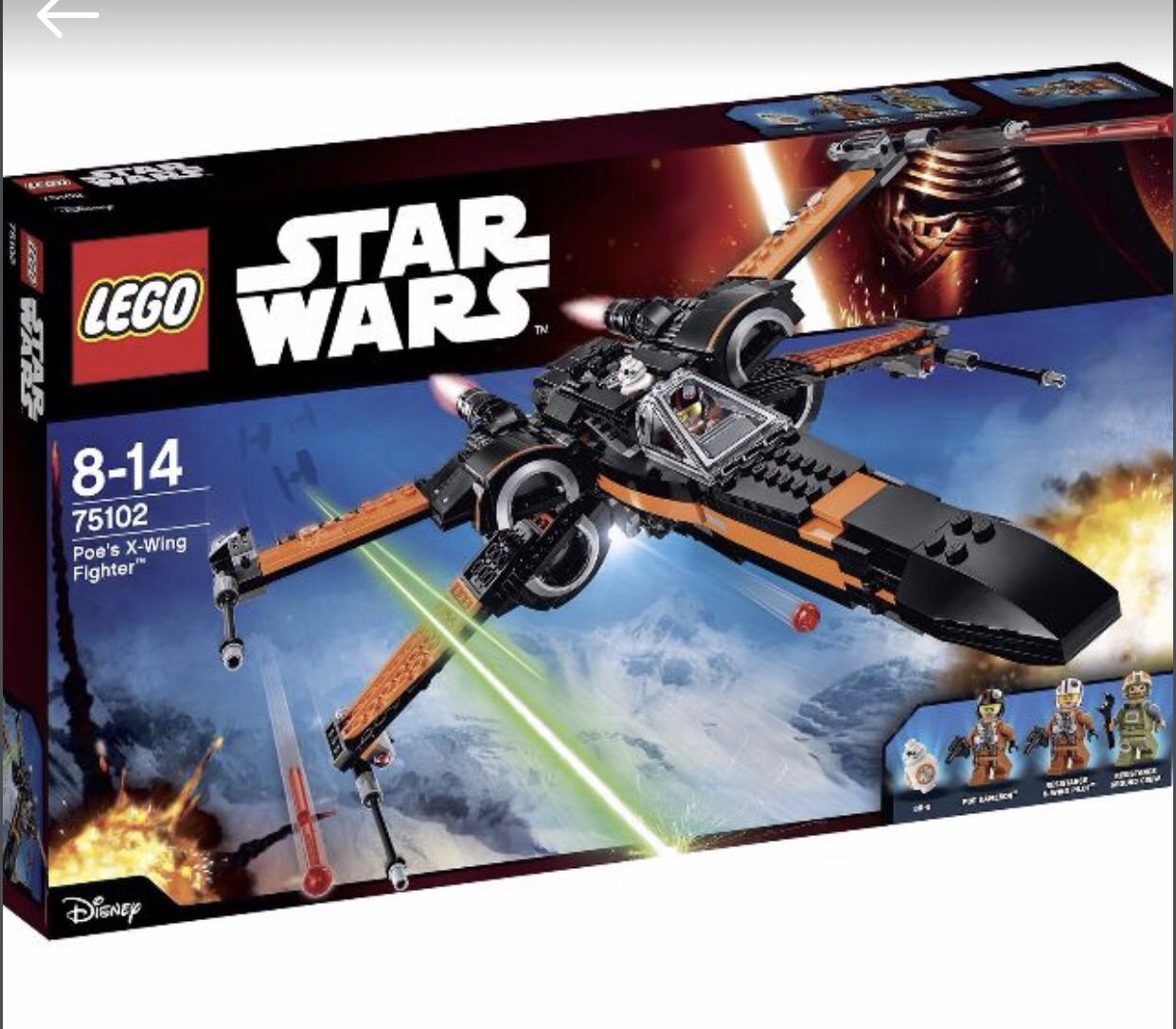 LEGO 75102 Poe X Wing Fighter, Hobbies & Toys, Toys & Games on Carousell