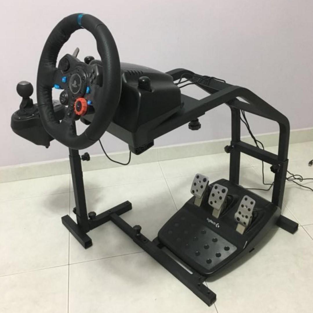 Logitech G29 + Shifter + Stand bundle (Used), Video Gaming, Video Game ...