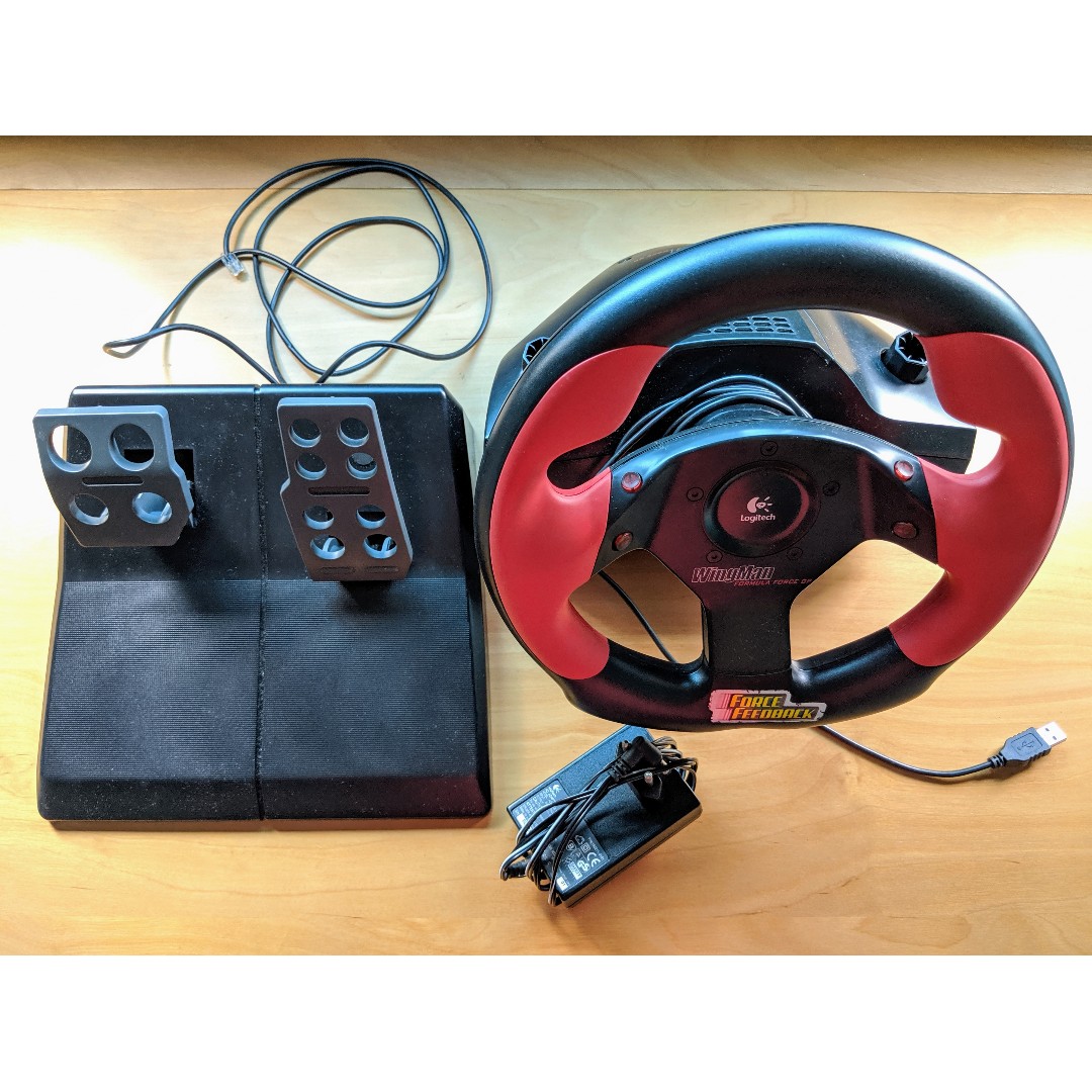 Logitech Wingman Formula Force GP, Video Gaming, Video Game Consoles ...