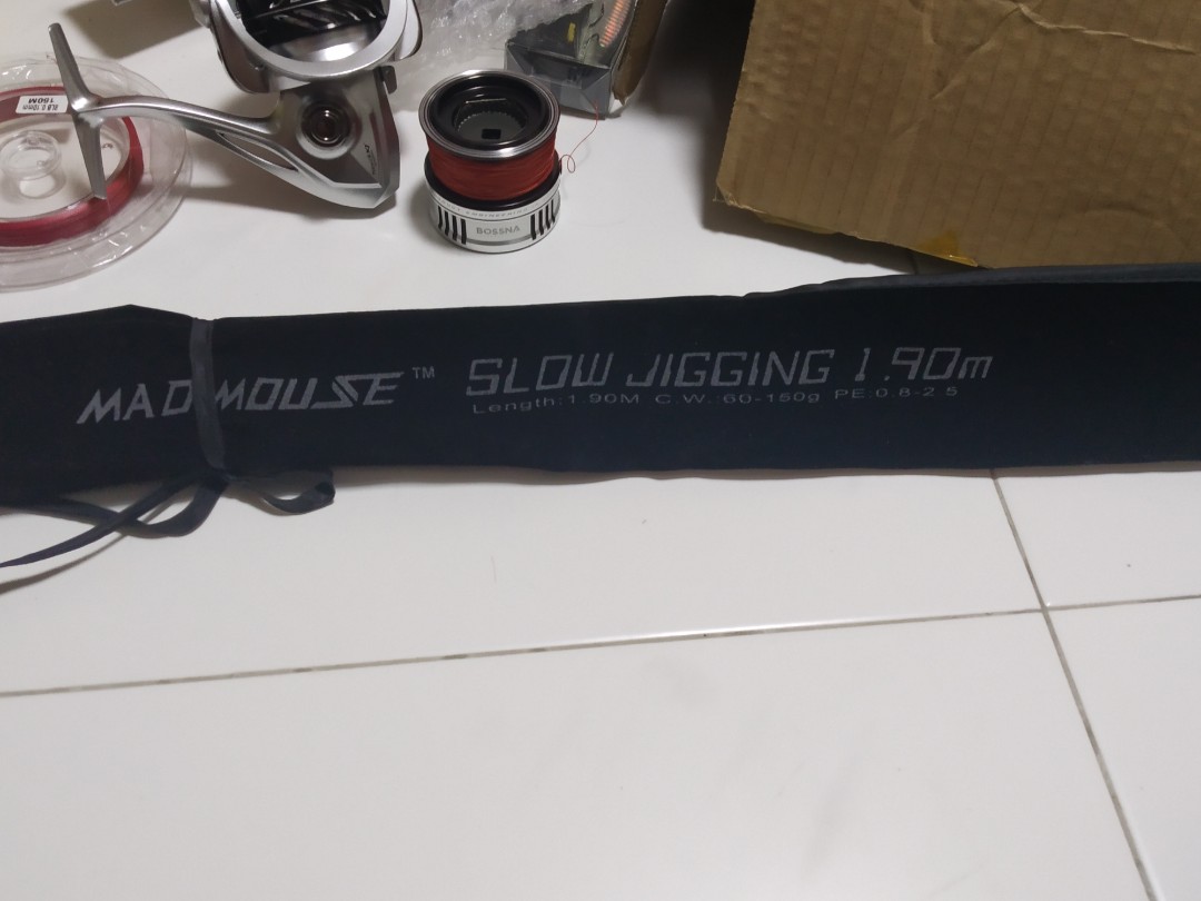 MAD MOUSE ROD, Sports, Sports & Games Equipment on Carousell