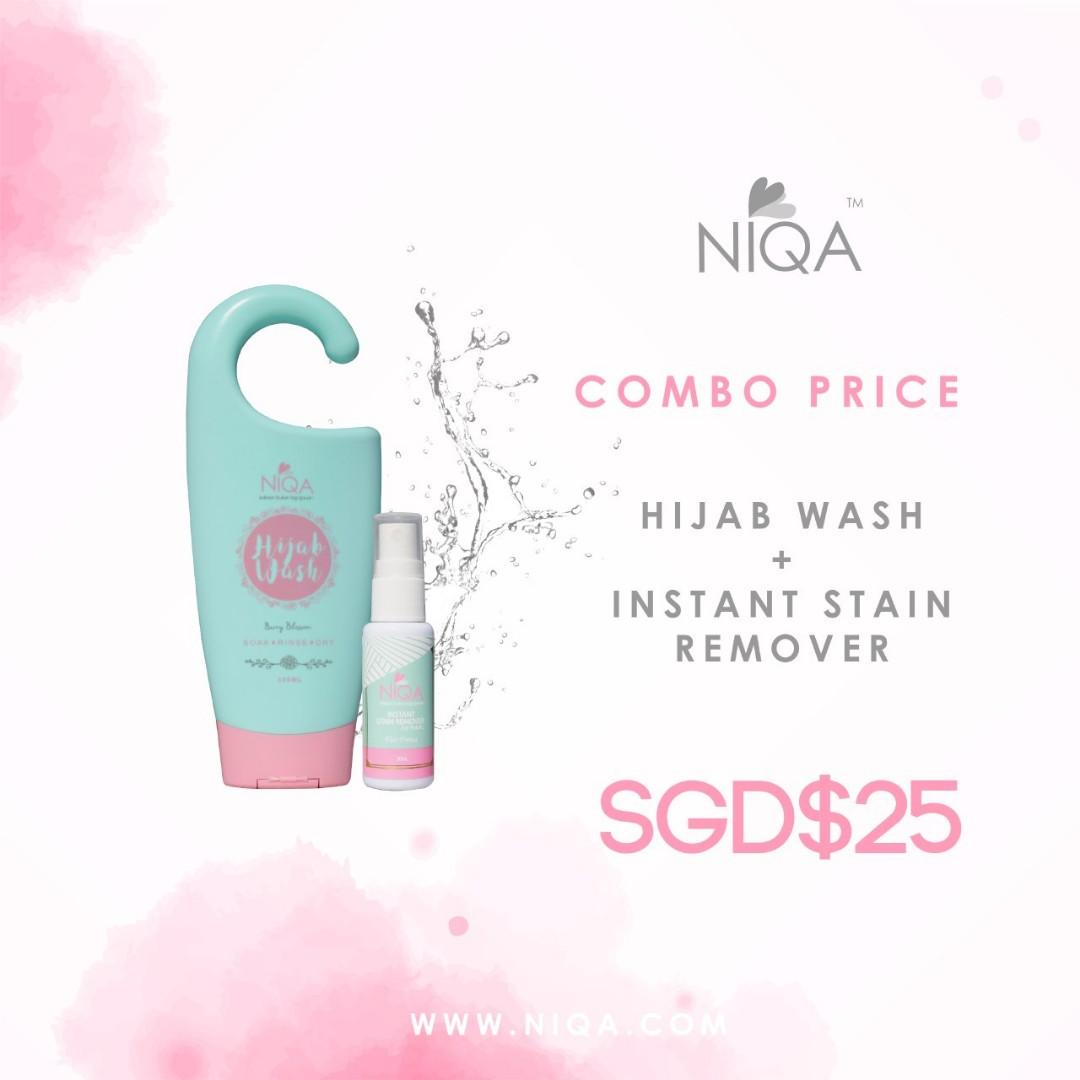 Niqa Hijab Wash, Furniture & Home Living, Cleaning & Homecare Supplies ...