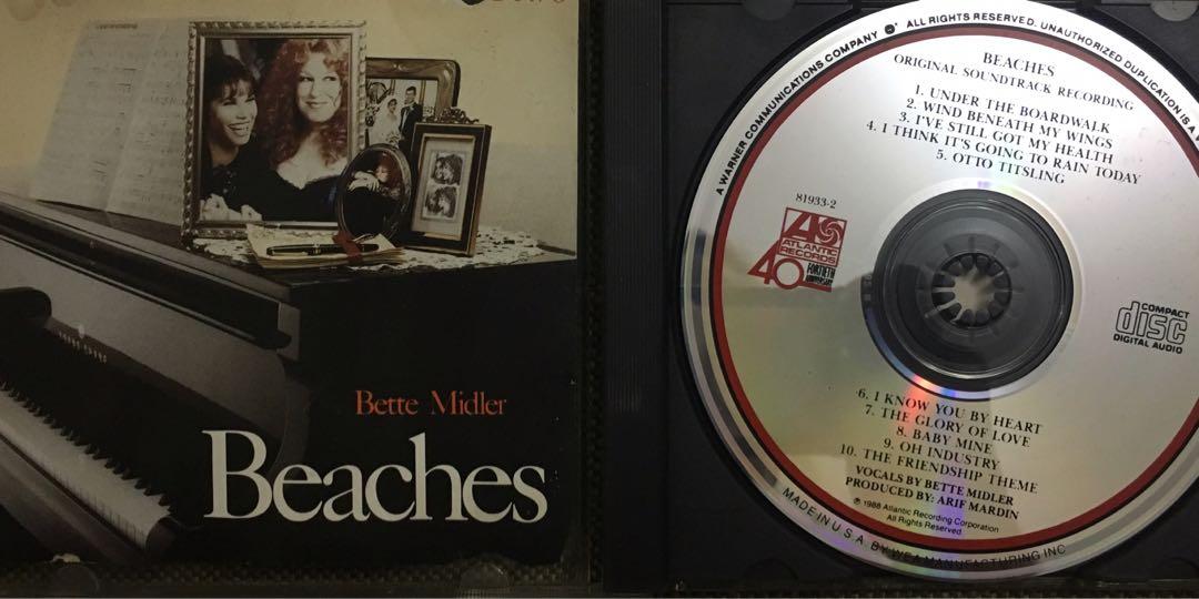 Original CD: Beaches Soundtrack, Hobbies & Toys, Music & Media, Music ...