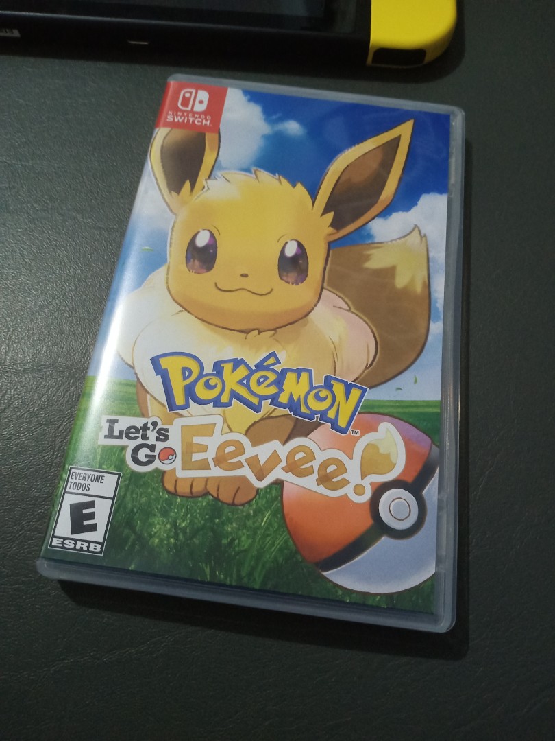 POKEMON Let's Go Eevee game, Video Gaming, Video Games, Nintendo on ...