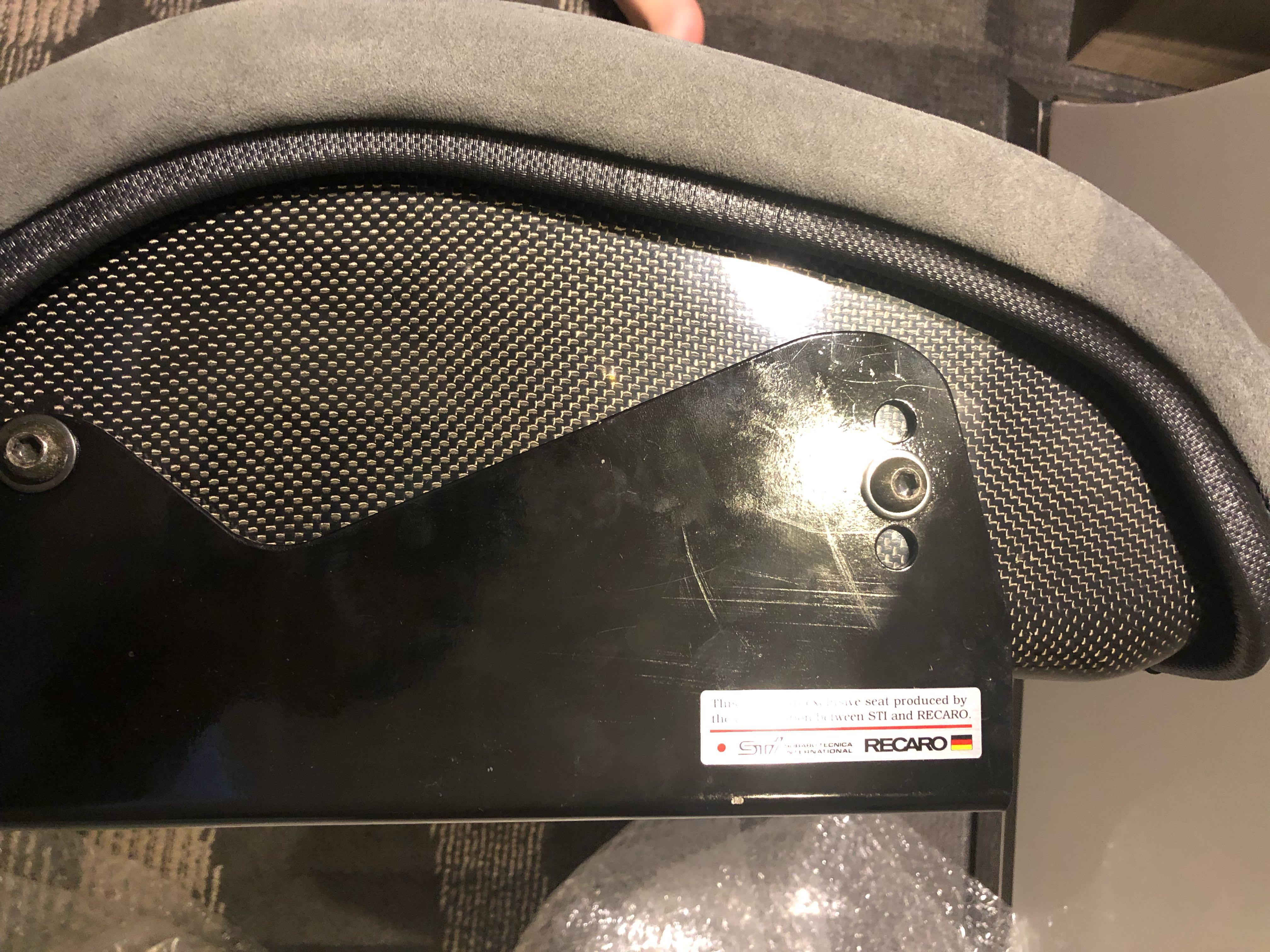 Recaro SP-X S203 Carbon Kelvar Seat without Rails, Car Accessories ...