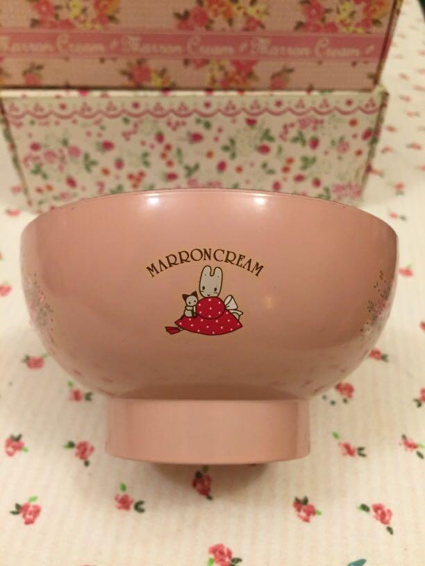 (罕有）Sanrio Marron Cream 1993 漆器湯碗, 興趣及遊戲, 收藏品及紀念品, 郵票及印刷品 - Carousell