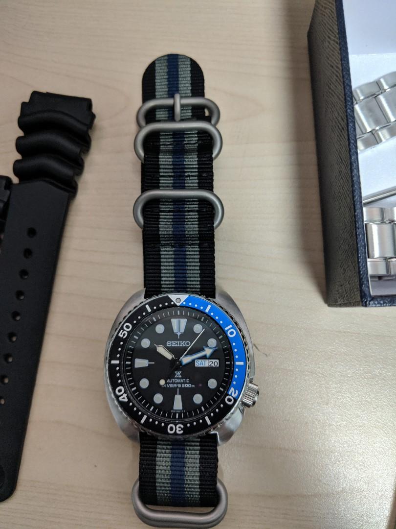 Seiko Batman Turtle full set Swipe for original photos SRP787K1, Men's ...