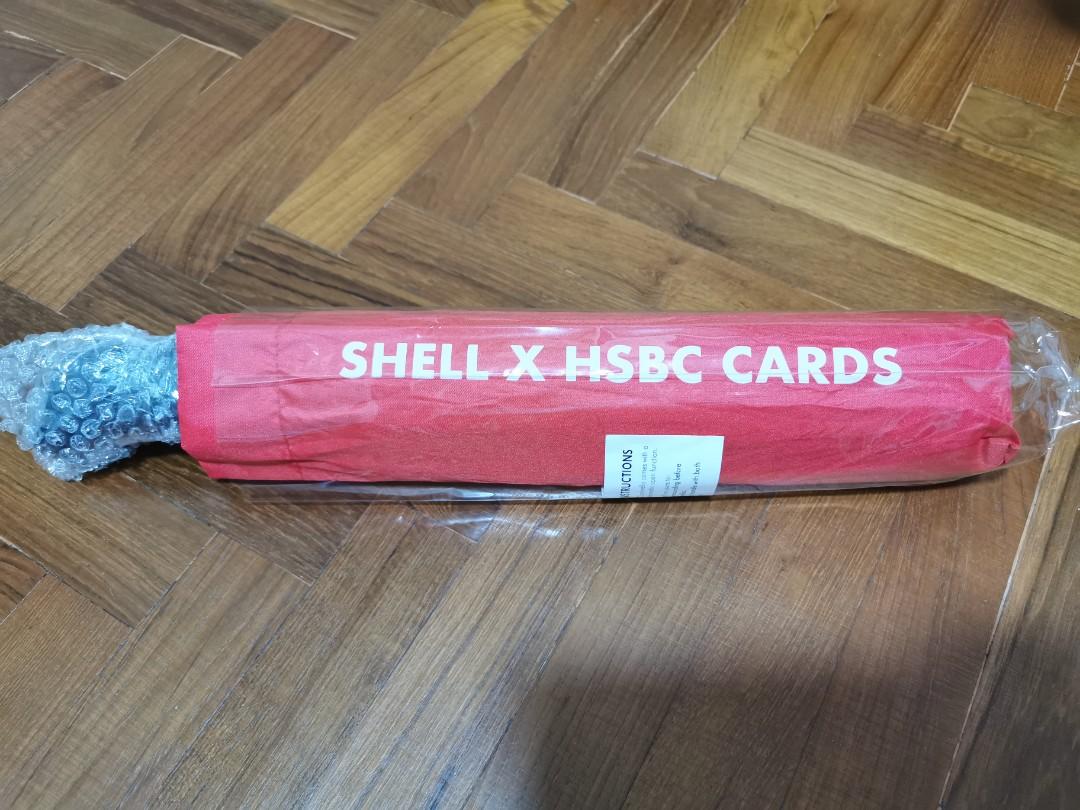Shell x HSBC umbrella, Everything Else on Carousell