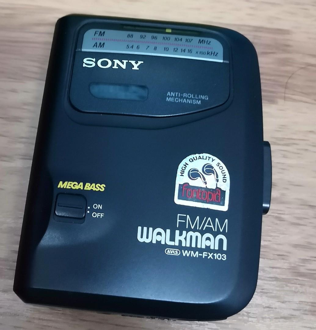 Sony Walkman WM-FX103（基本全新有盒）, 音響器材, 可攜式音響設備 - Carousell