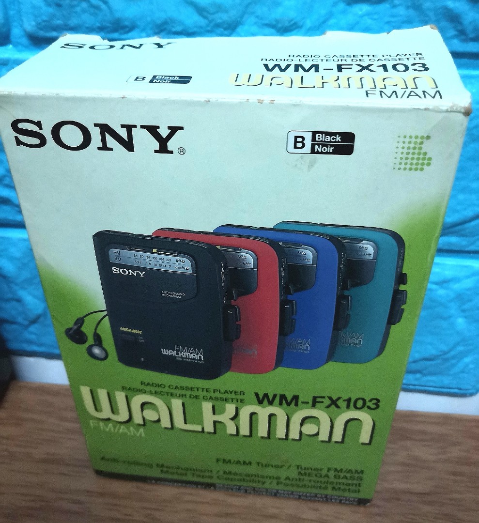 Sony Walkman WM-FX103（基本全新有盒）, 音響器材, 可攜式音響設備 - Carousell
