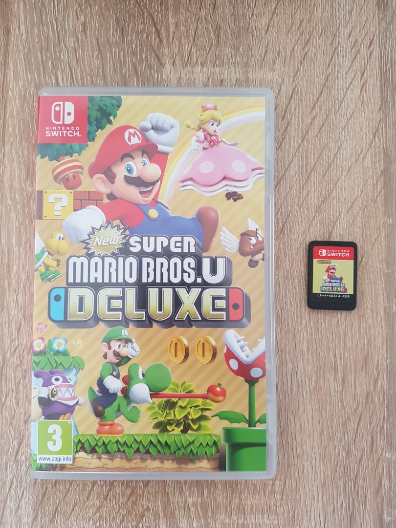 Super Mario Bros Deluxe Switch, Video Gaming, Video Games, Nintendo on ...