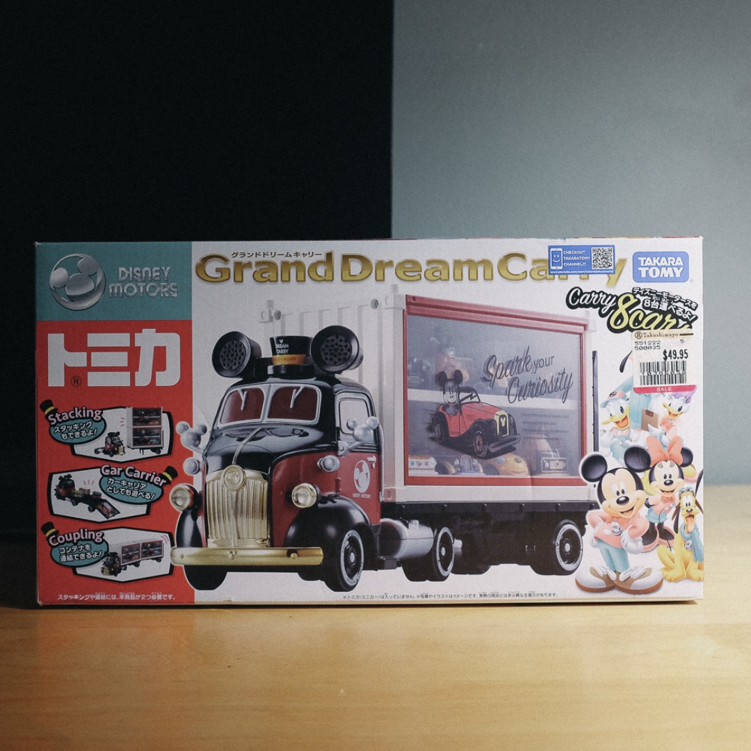 Tomica X Disney Motor Grand Dream Carry, Hobbies & Toys, Toys & Games ...