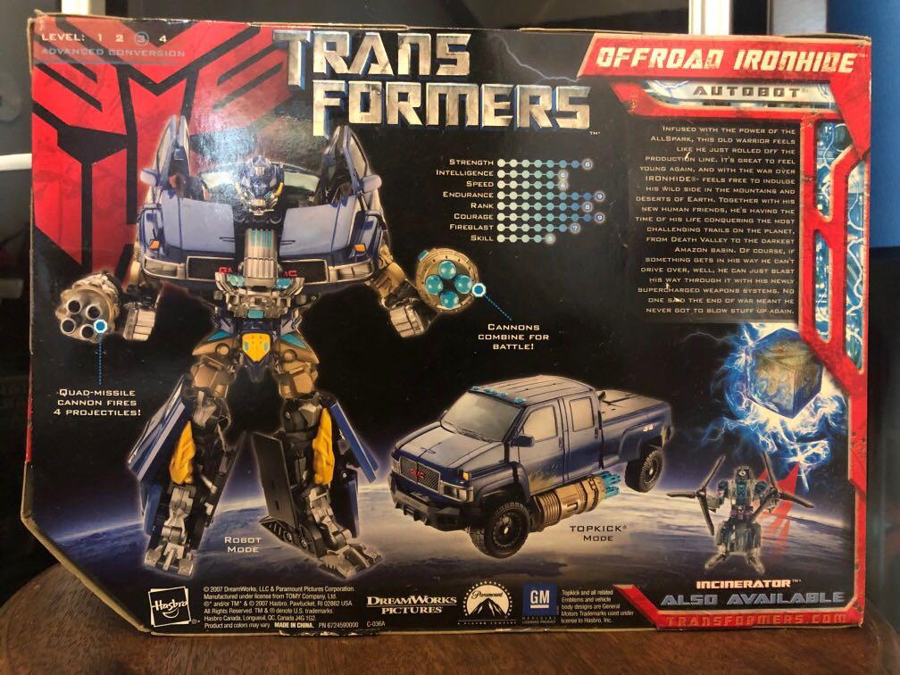 Transformers - Off-road Ironhead, Hobbies & Toys, Toys & Games on Carousell