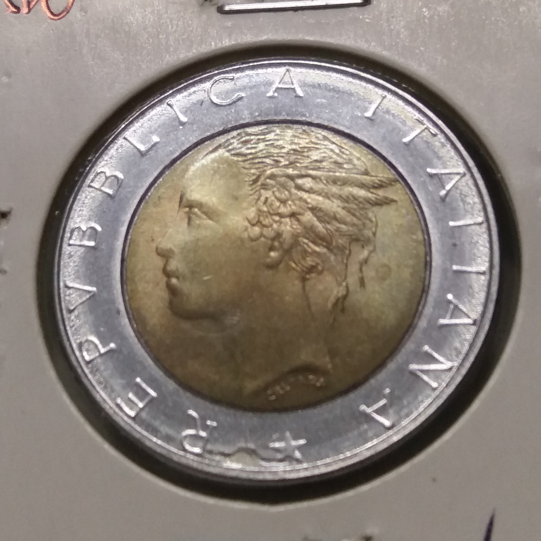 Vintage Italy L. 500 Coin 1987, Hobbies & Toys, Collectibles ...