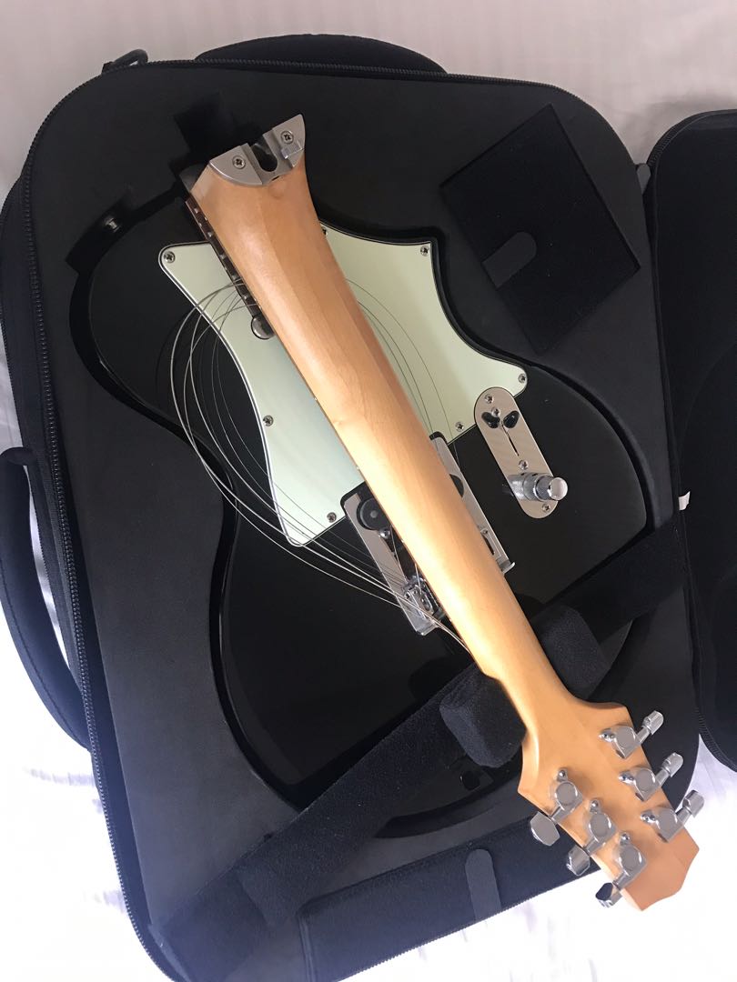 Voyager Air Folding Electric Guitar, Hobbies & Toys, Music & Media, CDs ...