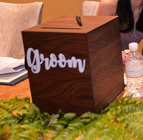 1 Set Wooden Ang Pow Box , Furniture & Home Living, Home Improvement ...