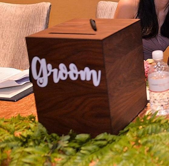 1 Set Wooden Ang Pow Box , Furniture & Home Living, Home Improvement ...