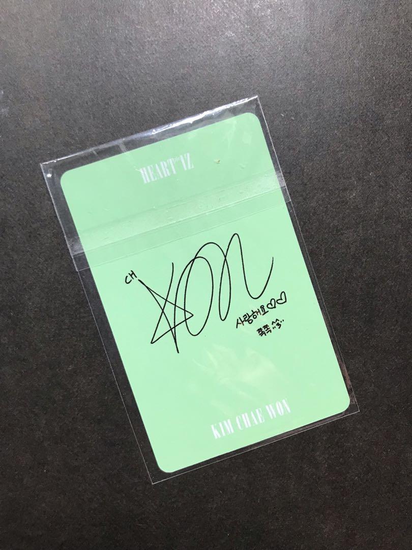 [WTS/WTT] IZ*ONE CHAEWON VIOLETA SIGNATURE PC, Hobbies & Toys ...