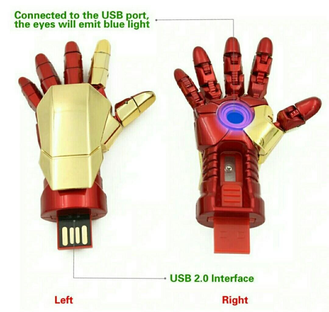 64GB / 1TB USB Flash Drive - Iron Man, Computers & Tech, Parts ...