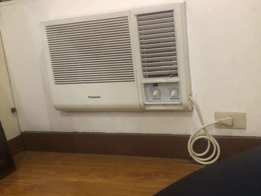 2HP Panasonic Window-Type Aircon, TV & Home Appliances, Air ...