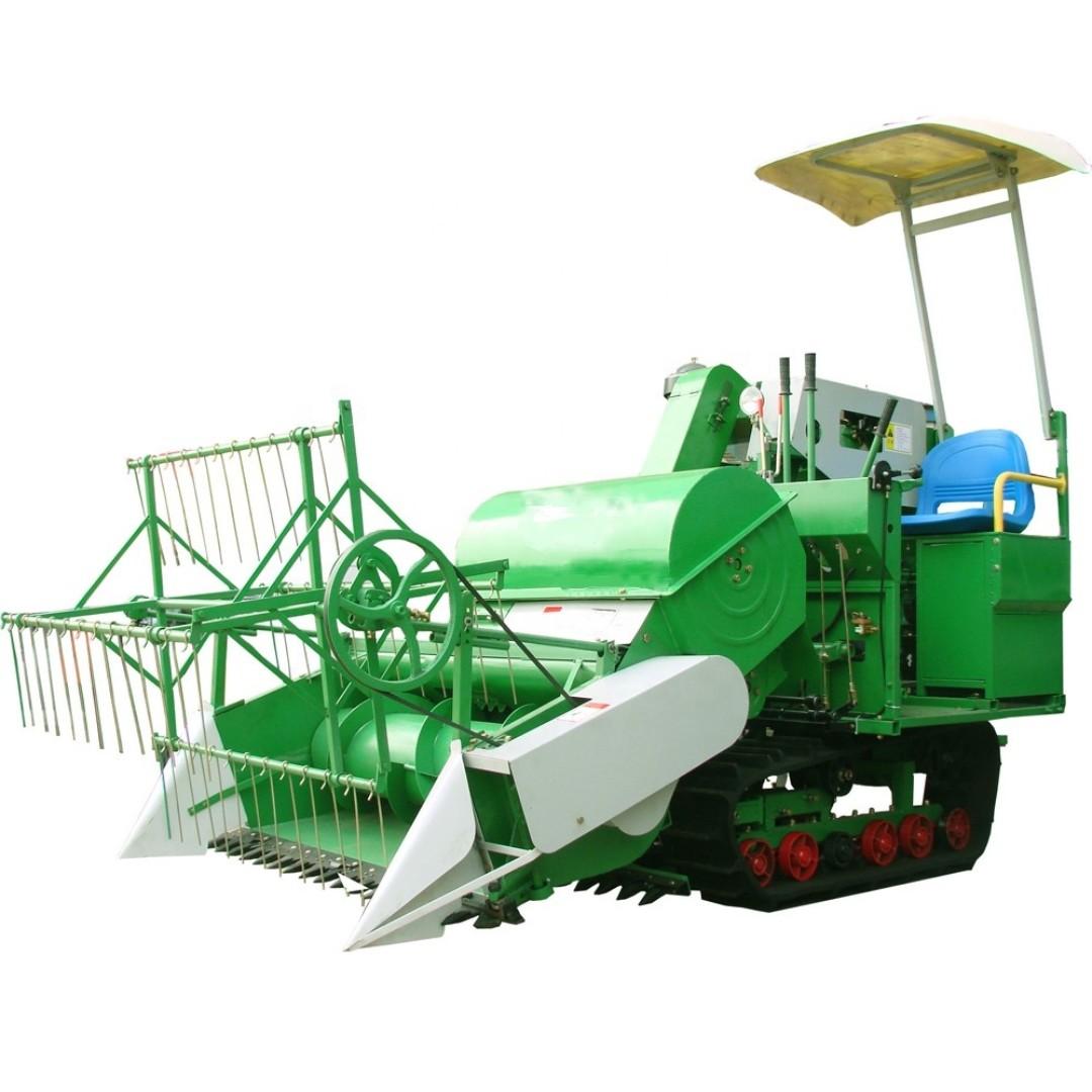 4LZ-1.0 Agricultural Mini Corn Maize Small Wheat Paddy Rice Combine ...