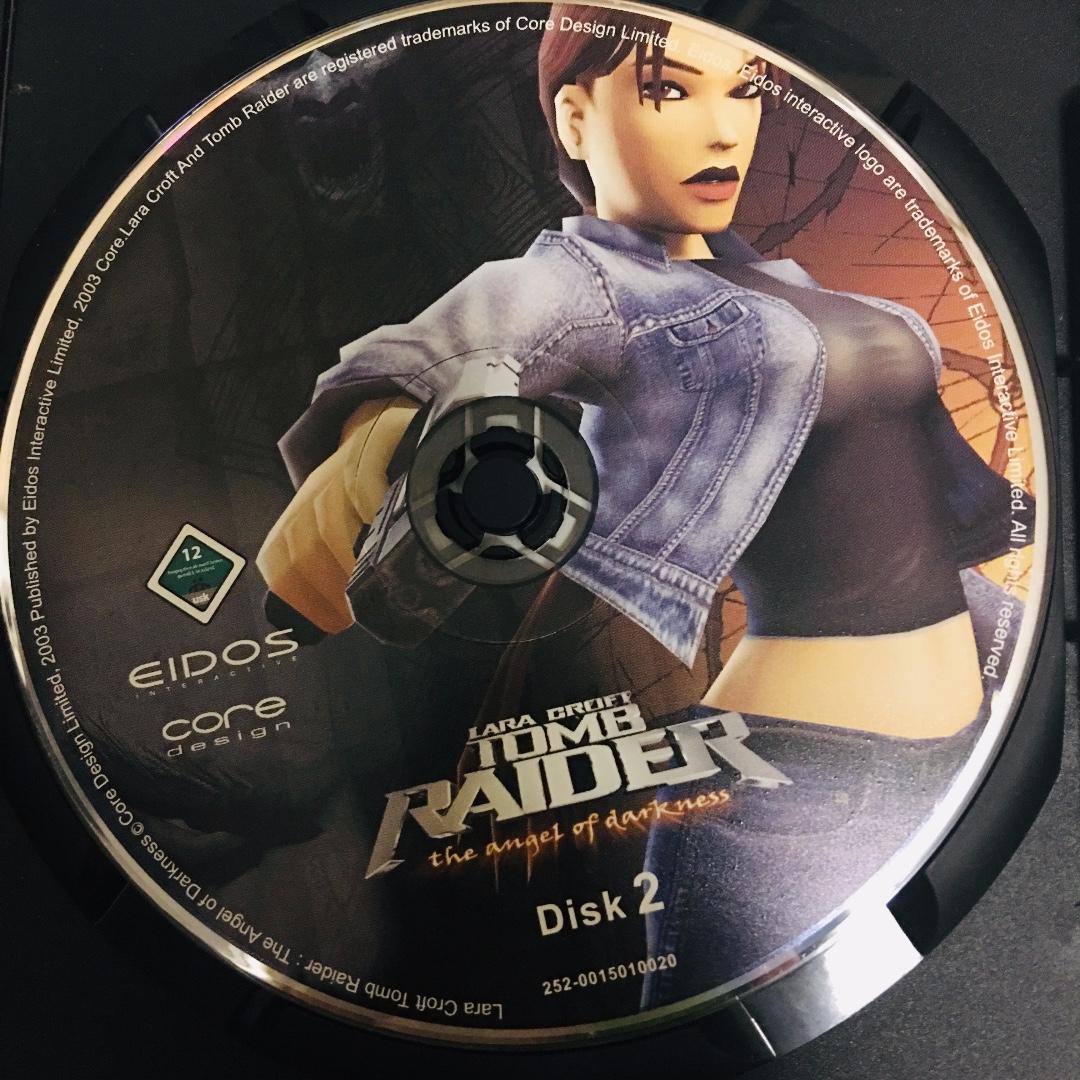 (清屋)盜墓者羅拉 Lara Croft Tomb Raider The Angel of Darkness Eidos PC CD ROM 2-disc PC遊戲 雙光碟, 電子遊戲, 遊戲 ...