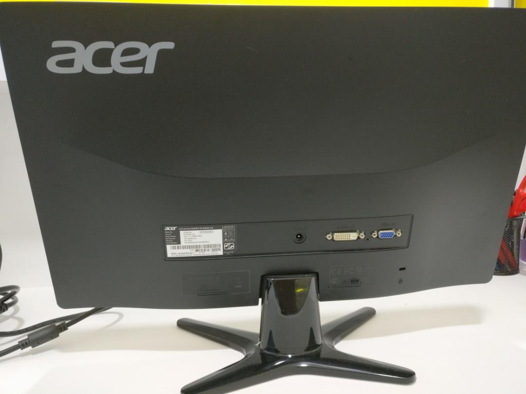 Acer 19" HD+ Monitor G206HQL, Computers & Tech, Parts & Accessories ...