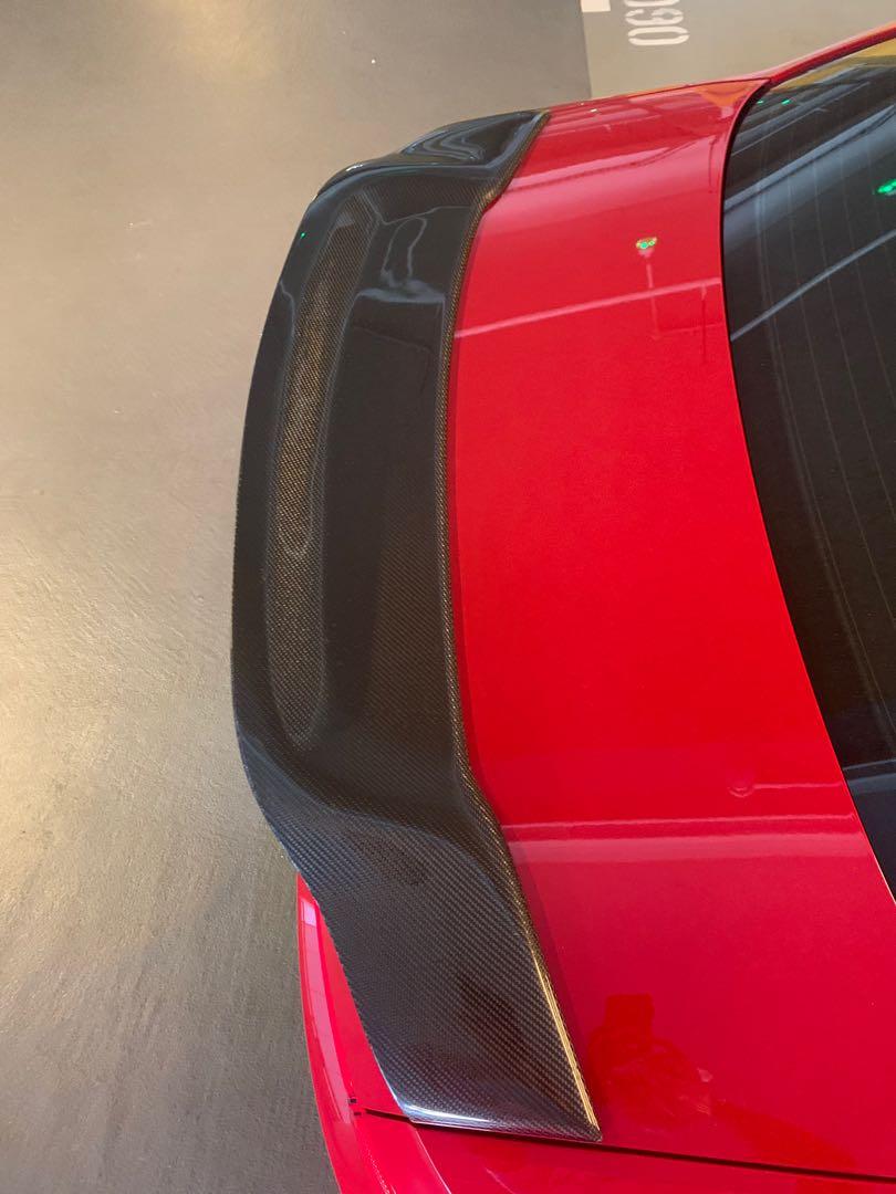 Audi A4 B9 Spoiler (renntech), Car Accessories, Accessories on Carousell