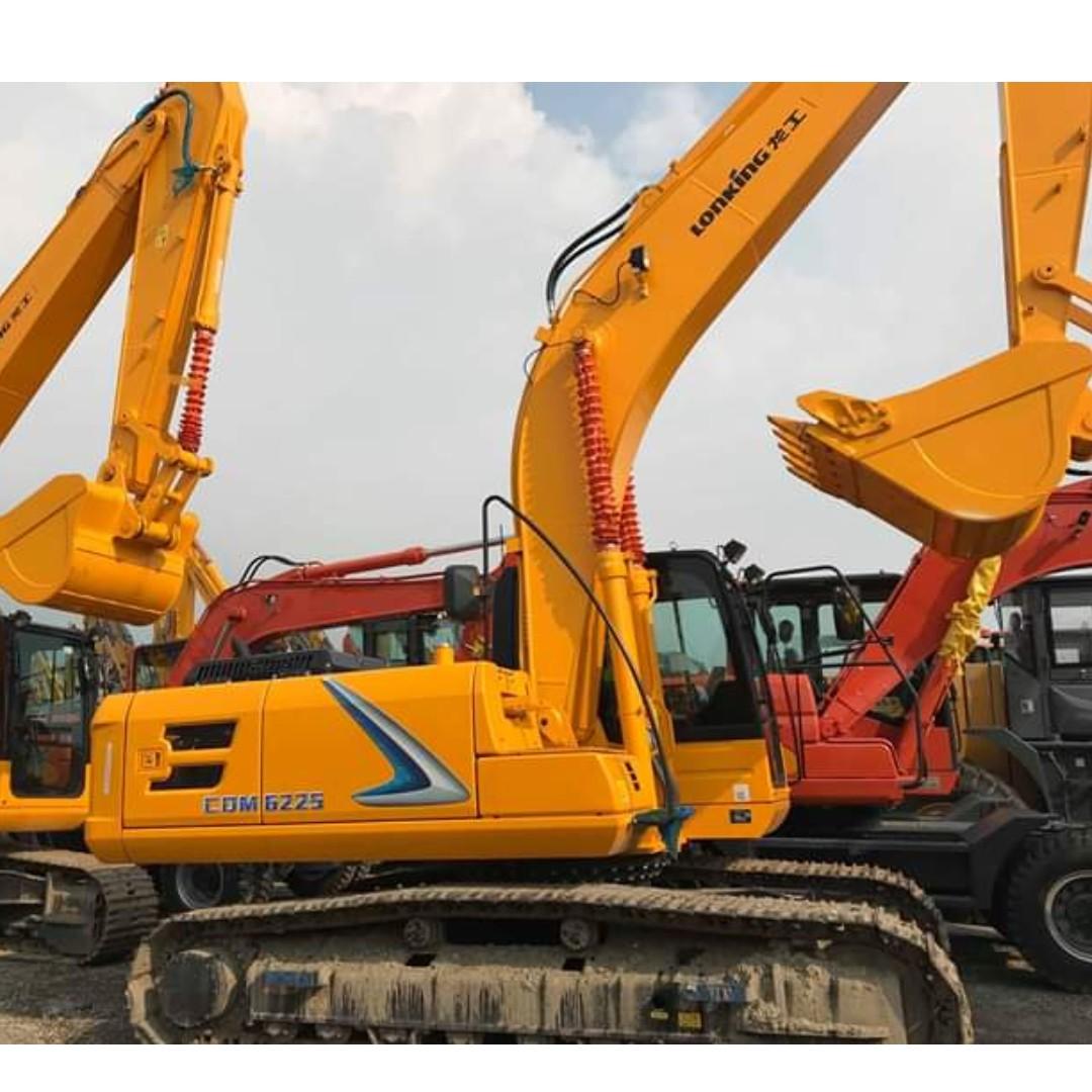 Backhoe Excavator Lonking Cummins Engine 1cubic bucket, Commercial ...