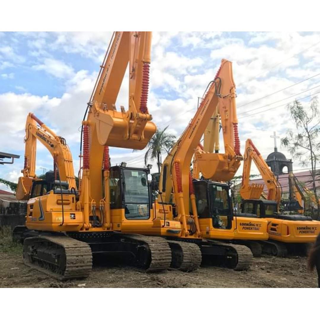 Backhoe Excavator Lonking Cummins Engine 1cubic bucket, Commercial ...