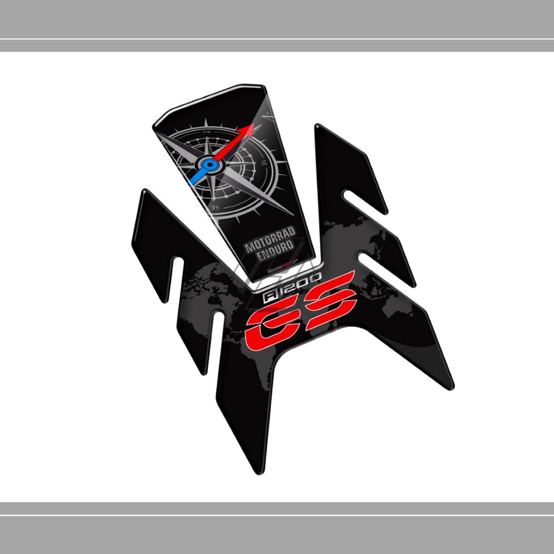 BMW 3D Tank Pad for R1200 GS Rallye, Motorcycles, Motorcycle ...