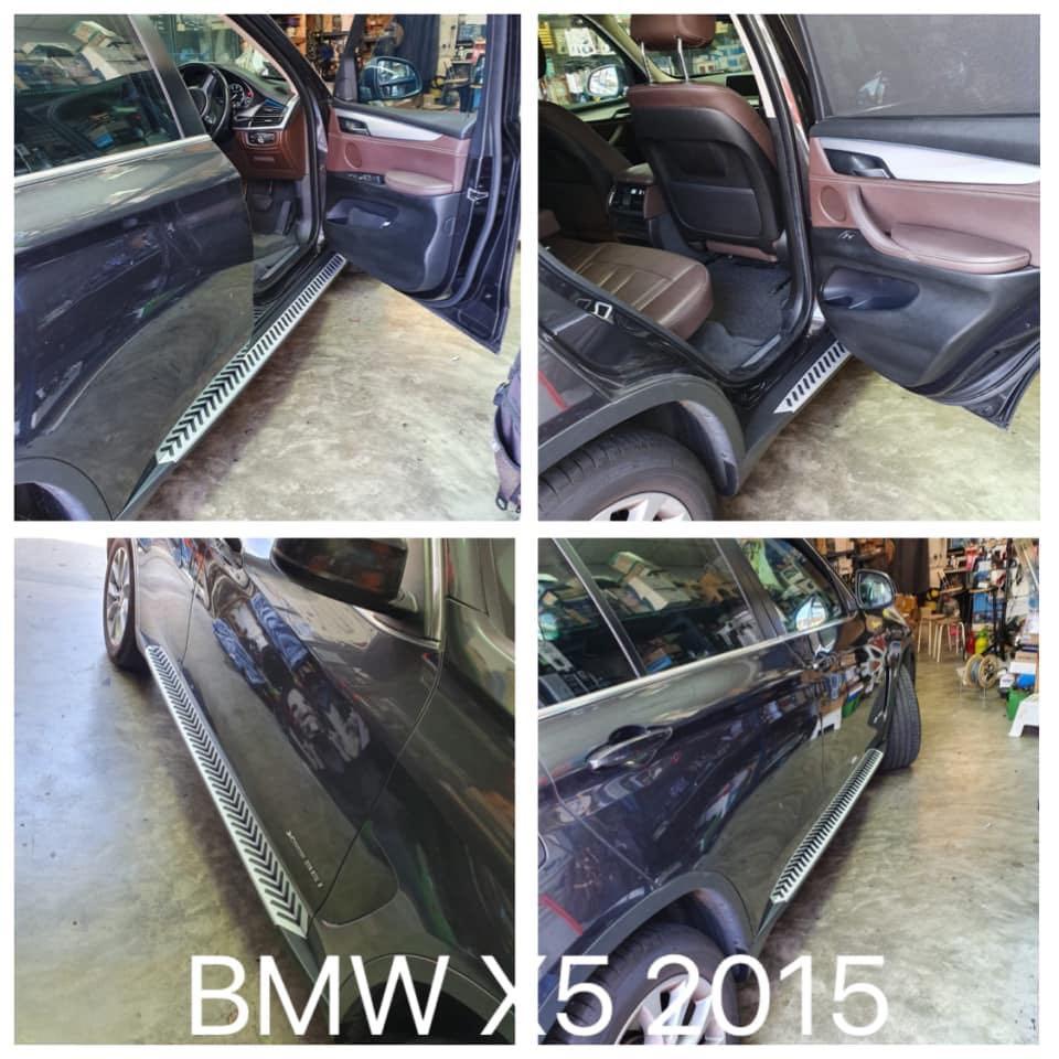 BMW Premium Aftermarket Aluminium Side Steps installed on X5/X3/X1 (F15 ...