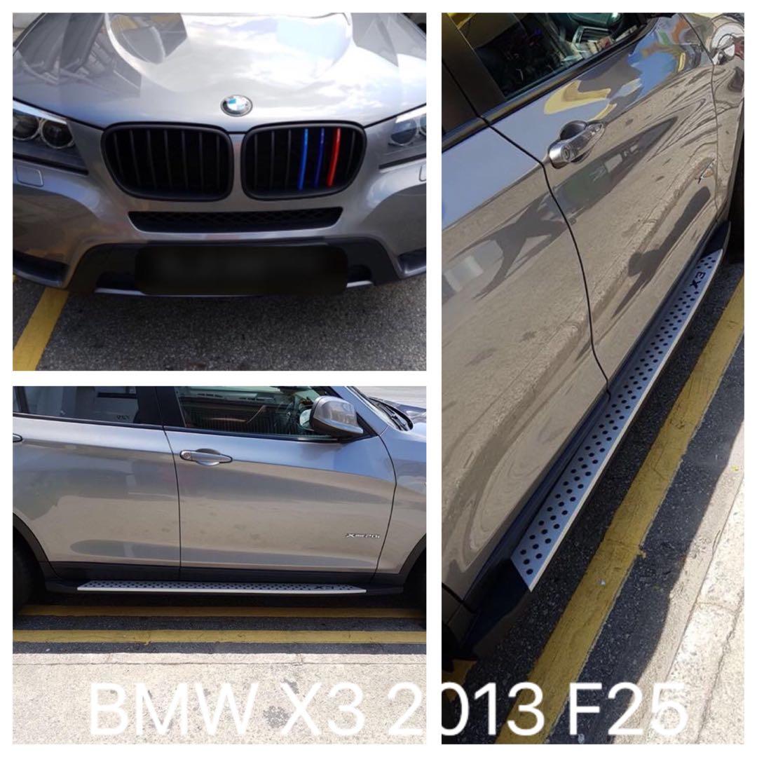 BMW Premium Aftermarket Aluminium Side Steps installed on X5/X3/X1 (F15 ...