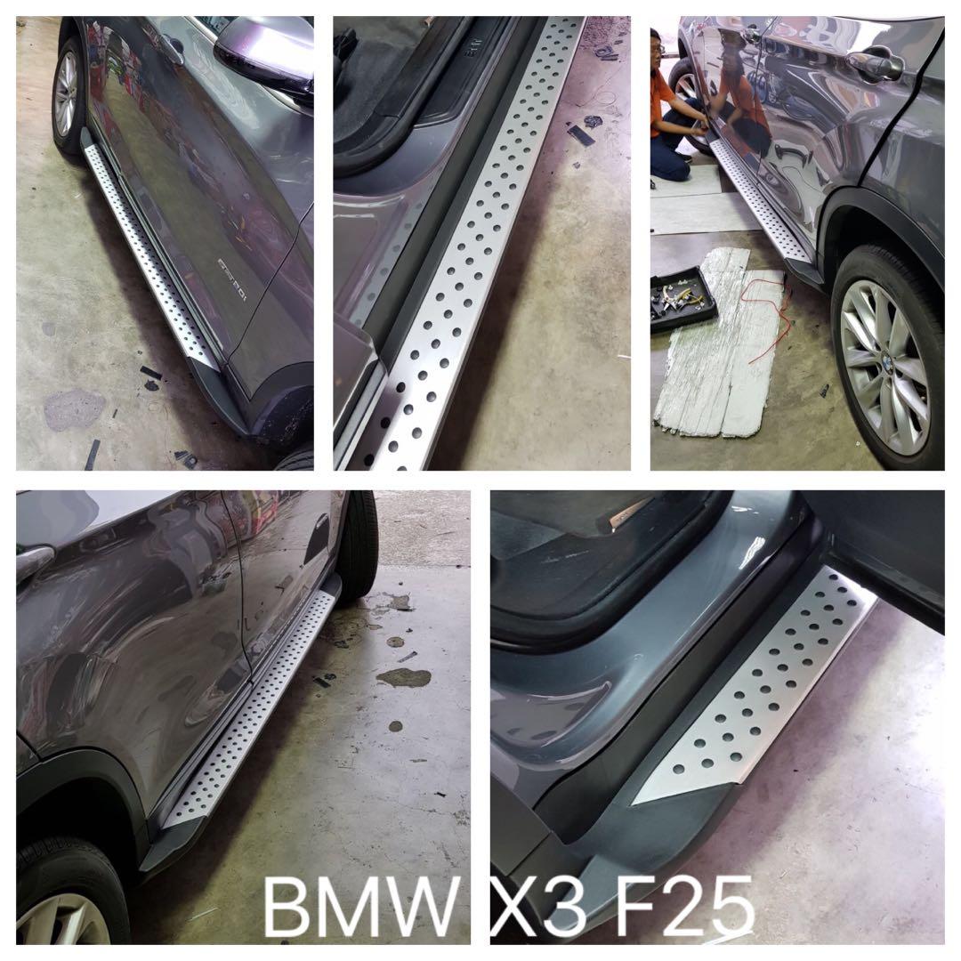 BMW Premium Aftermarket Aluminium Side Steps installed on X5/X3/X1 (F15 ...