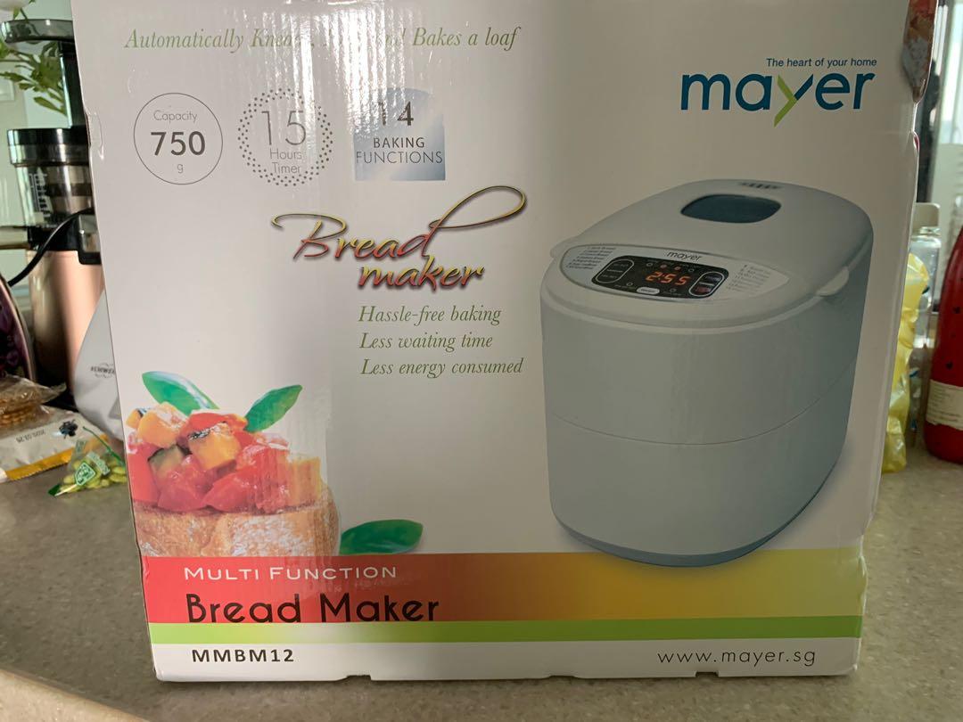 Breadmaker Mayer, TV & Home Appliances, Kitchen Appliances, Cookers on ...