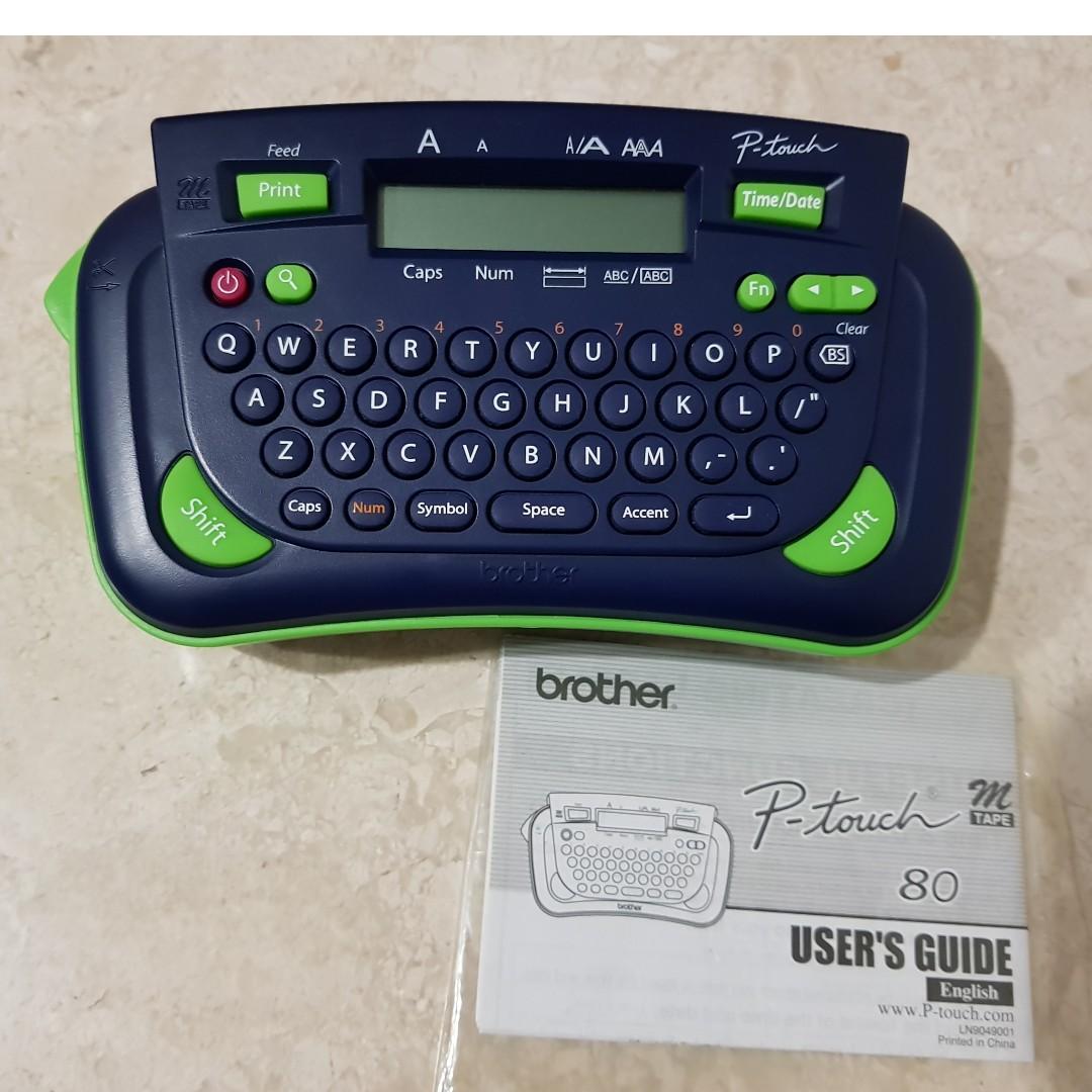 Brother Label Machine, Computers & Tech, Printers, Scanners & Copiers ...