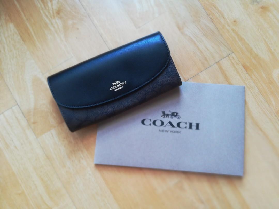 Coach Original Female Wallet, Women's Fashion, Bags & Wallets, Clutches ...