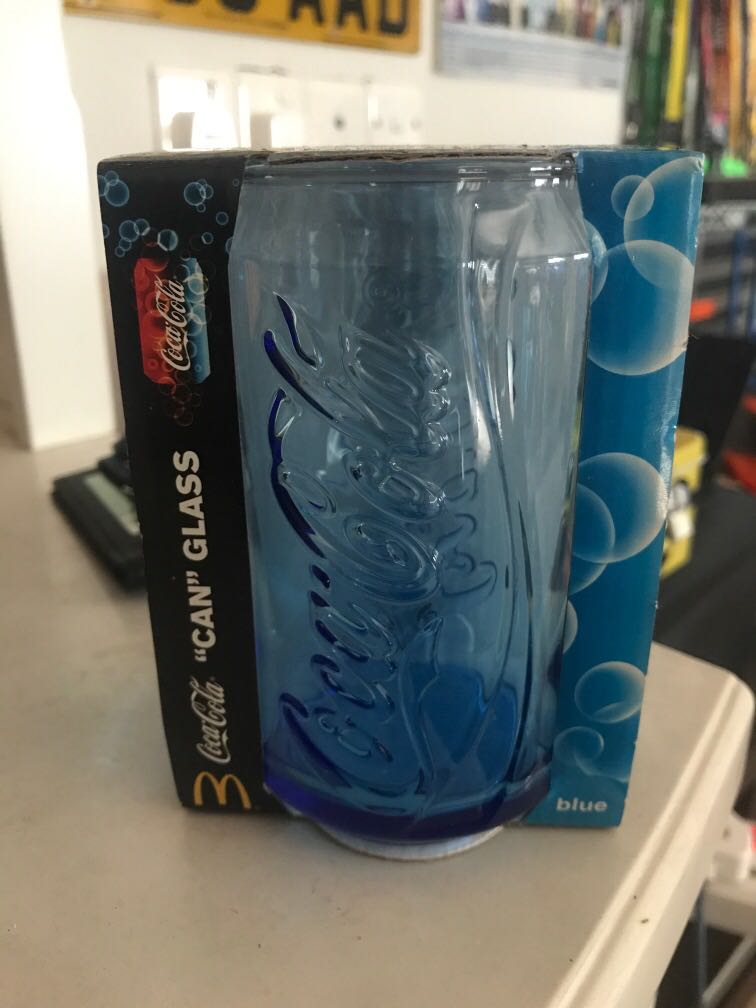 Coca Cola Can Glass, Furniture & Home Living, Kitchenware & Tableware ...