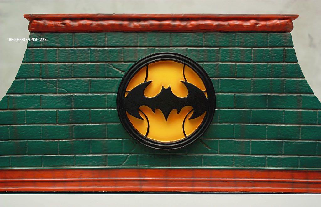 Custom Batman on Roof Statue, Hobbies & Toys, Toys & Games on Carousell
