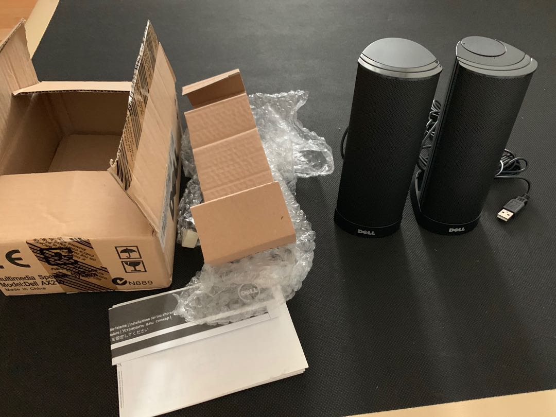 Dell speakers 2.0, Audio, Soundbars, Speakers & Amplifiers on Carousell