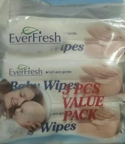 Everfresh Baby wipes, Babies & Kids, Bathing & Changing, Diapers & Baby ...
