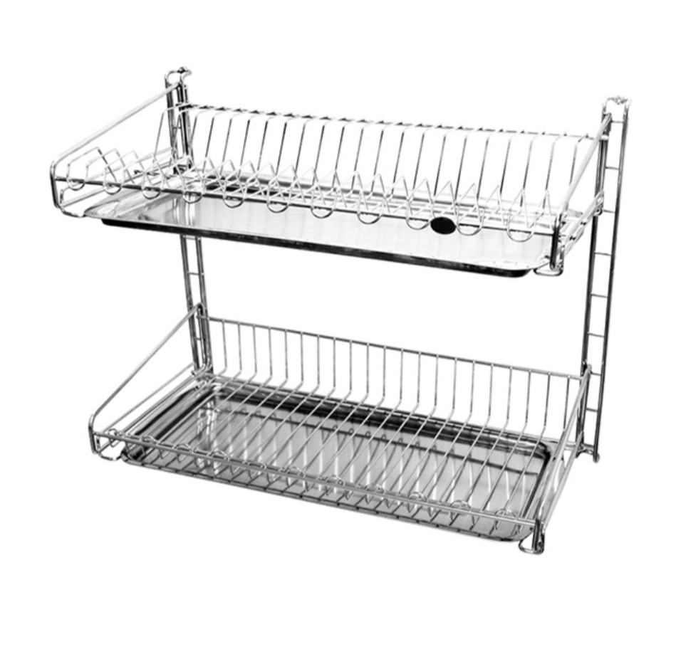 Fidelis wall mounted dish rack stainless steel, Furniture & Home Living ...