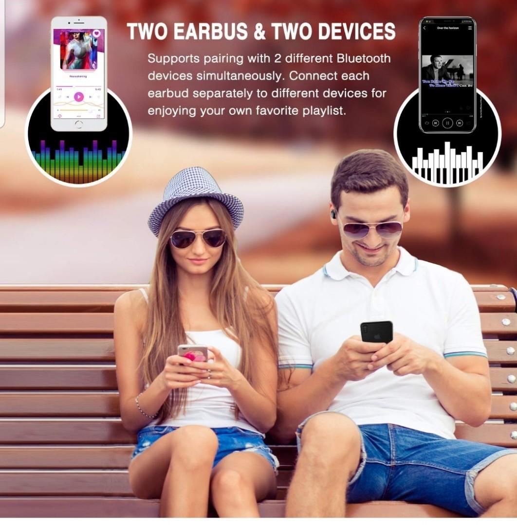 H9 pro TWS wireless earbuds, Audio, Earphones on Carousell