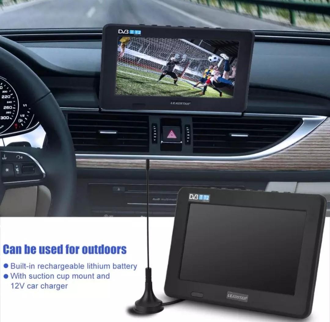 LEADSTAR D7 Potable 7inch HD 1080P Video TFT LED Screen Mini TV Car ...